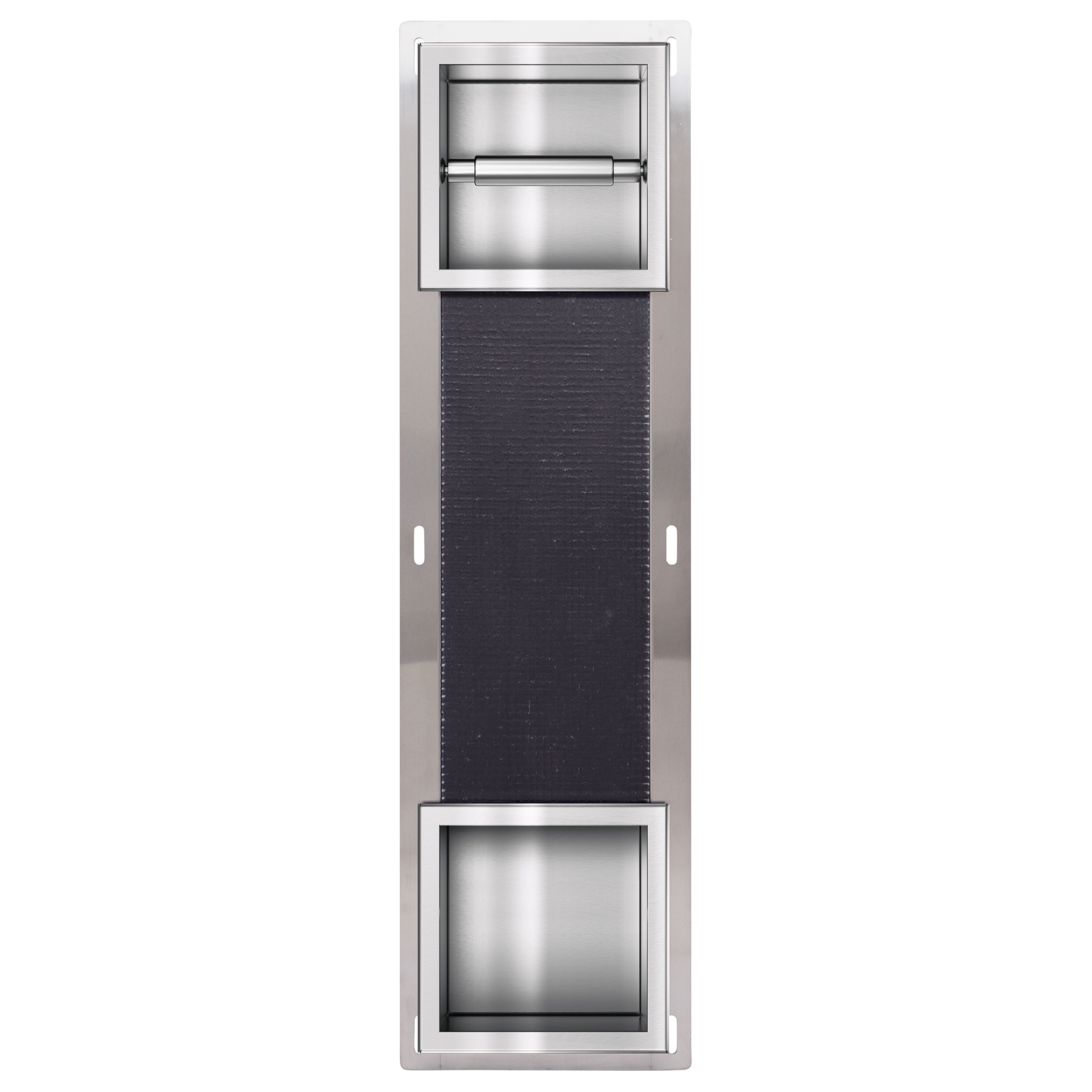 Balneo Distributeur papier-toilette encastrable avec porte 74x20,8x14 ...