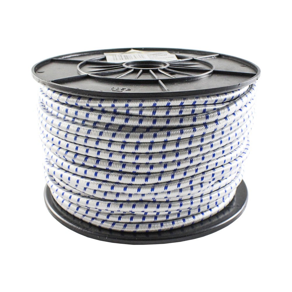 CORDON ELASTICO 8 MM BLANCO ROLLO 50M | Leroy Merlin