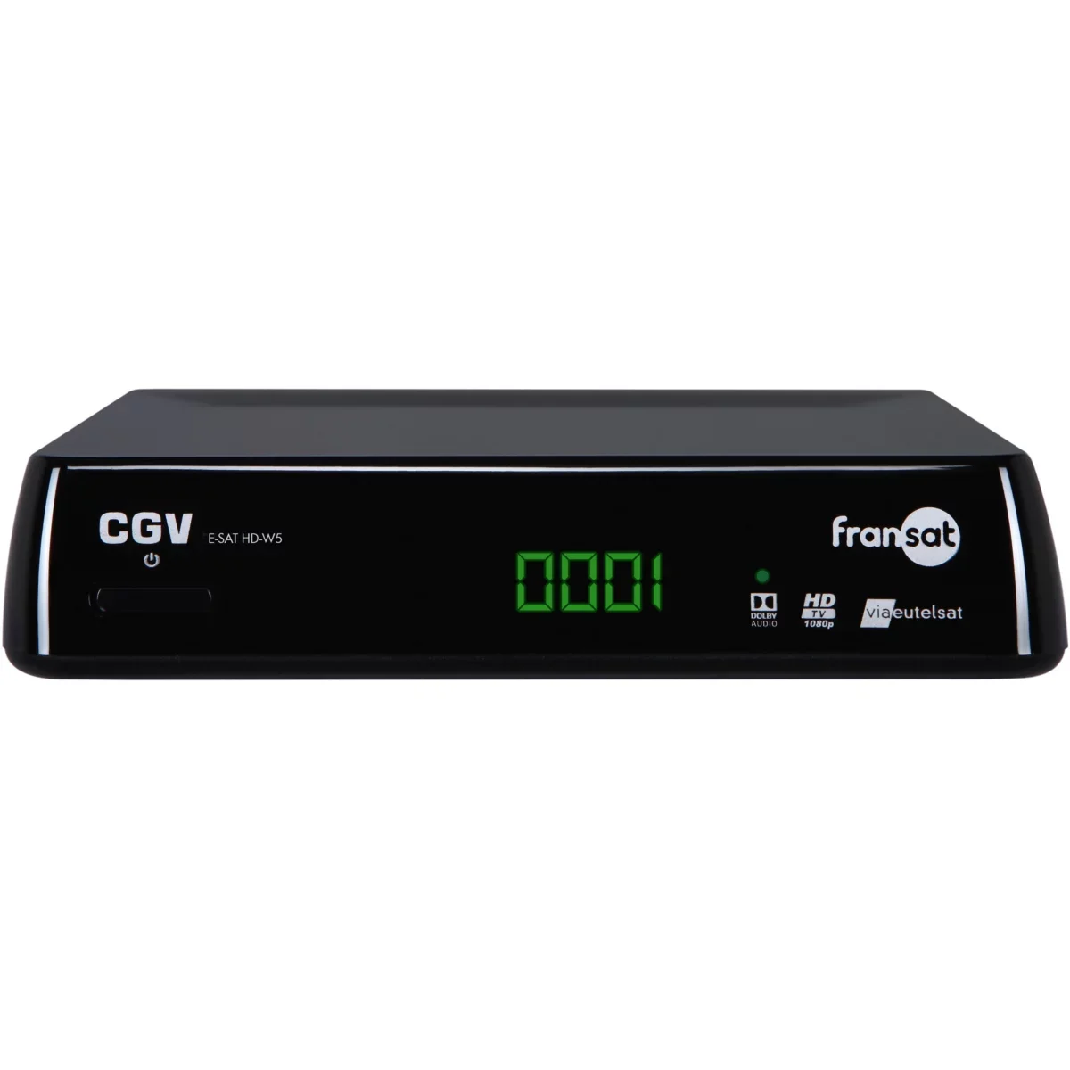 Décodeur satellite CGV FRANSat HD-W5 | Leroy Merlin