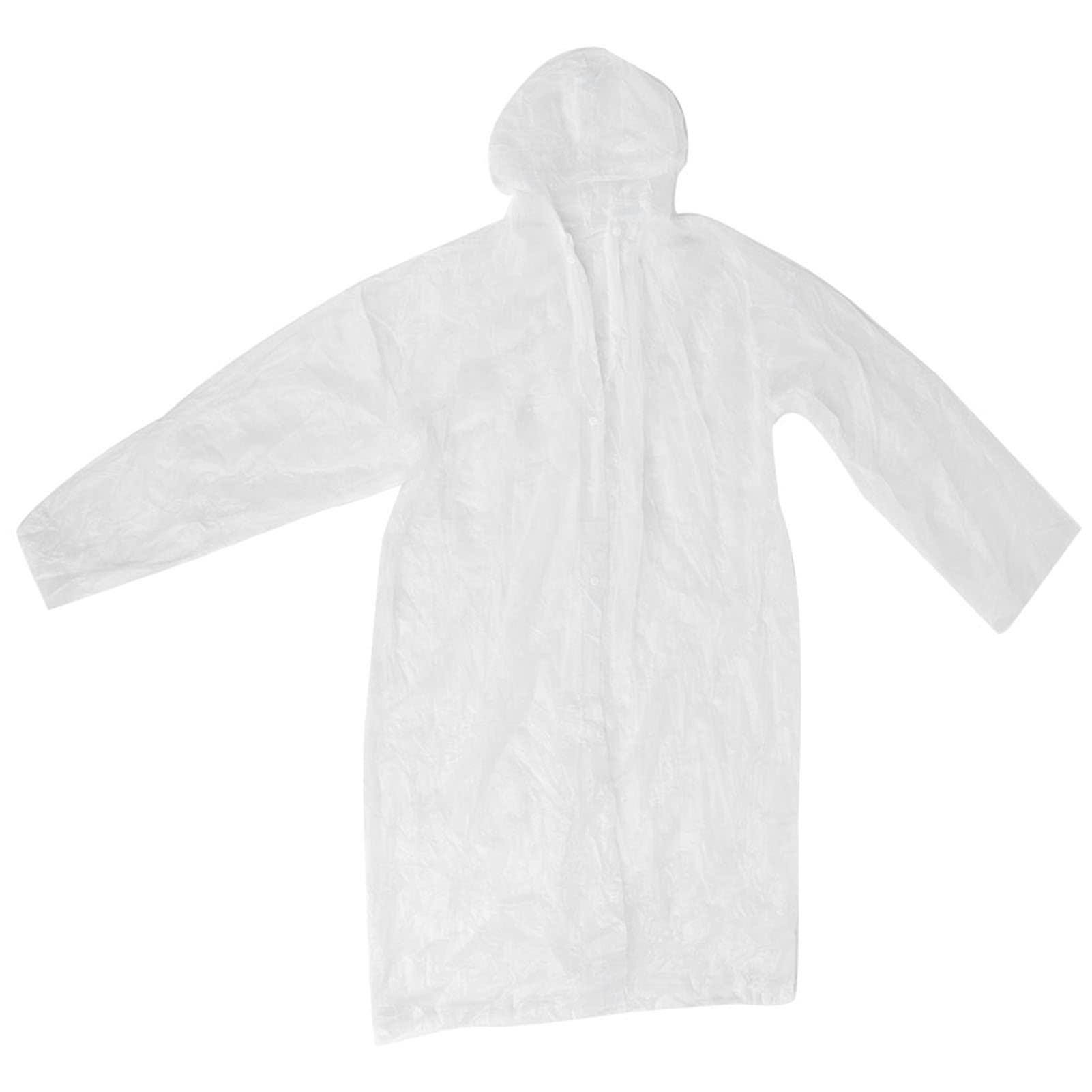 Imperméable à capuche et manches longues, imperméable, vêtement de pluie d'extérieur long ...