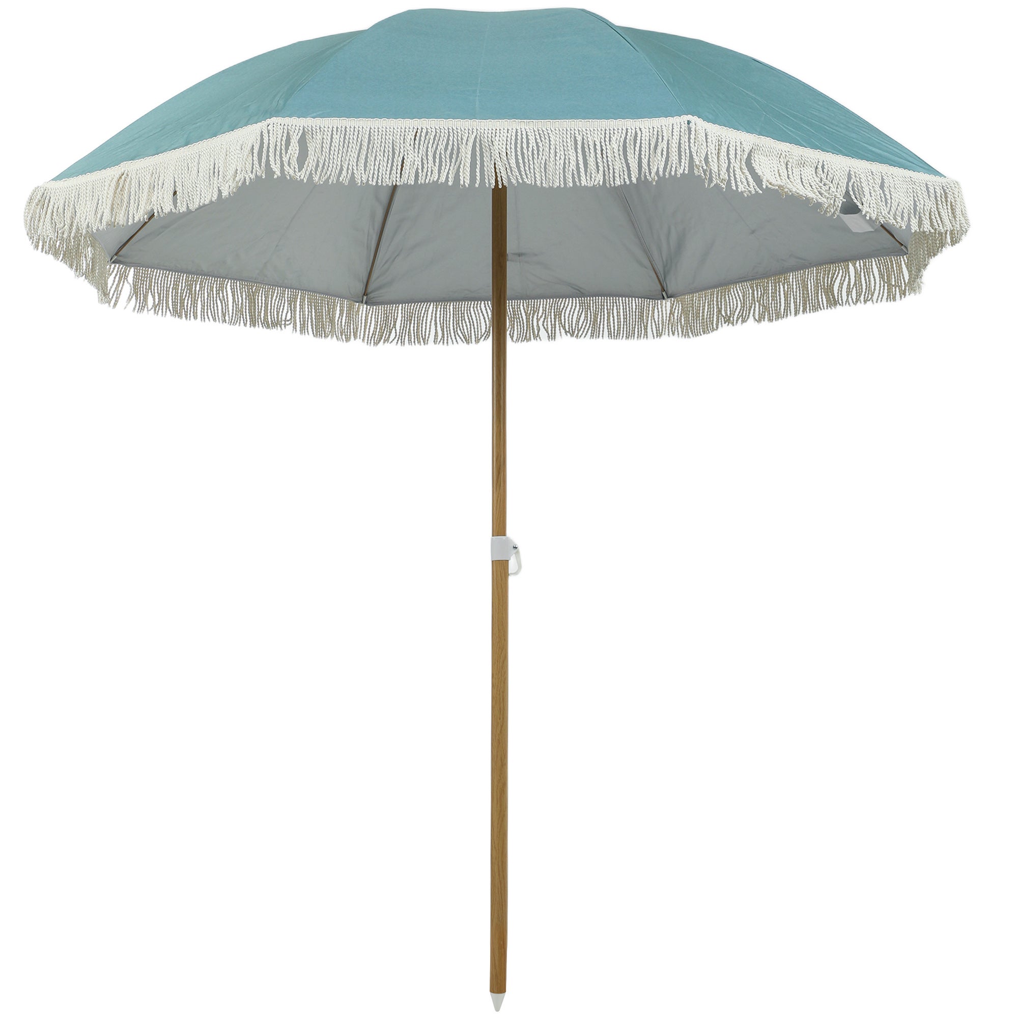 Parasol de plage Polyester Outsunny | Leroy Merlin