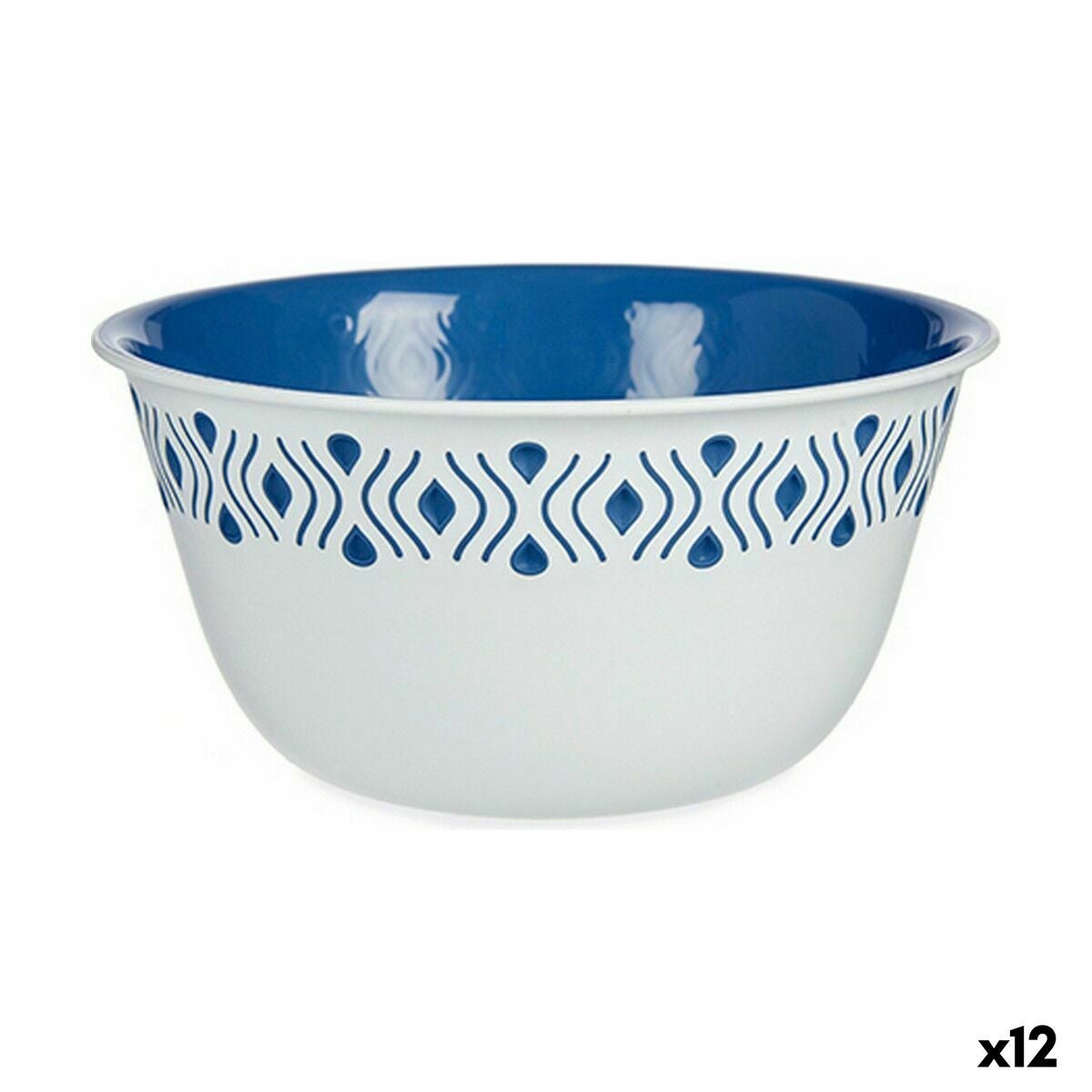 Saladier Stefanplast Tosca Bleu Plastique 19 x 9 x 19 cm (12 Unités ...