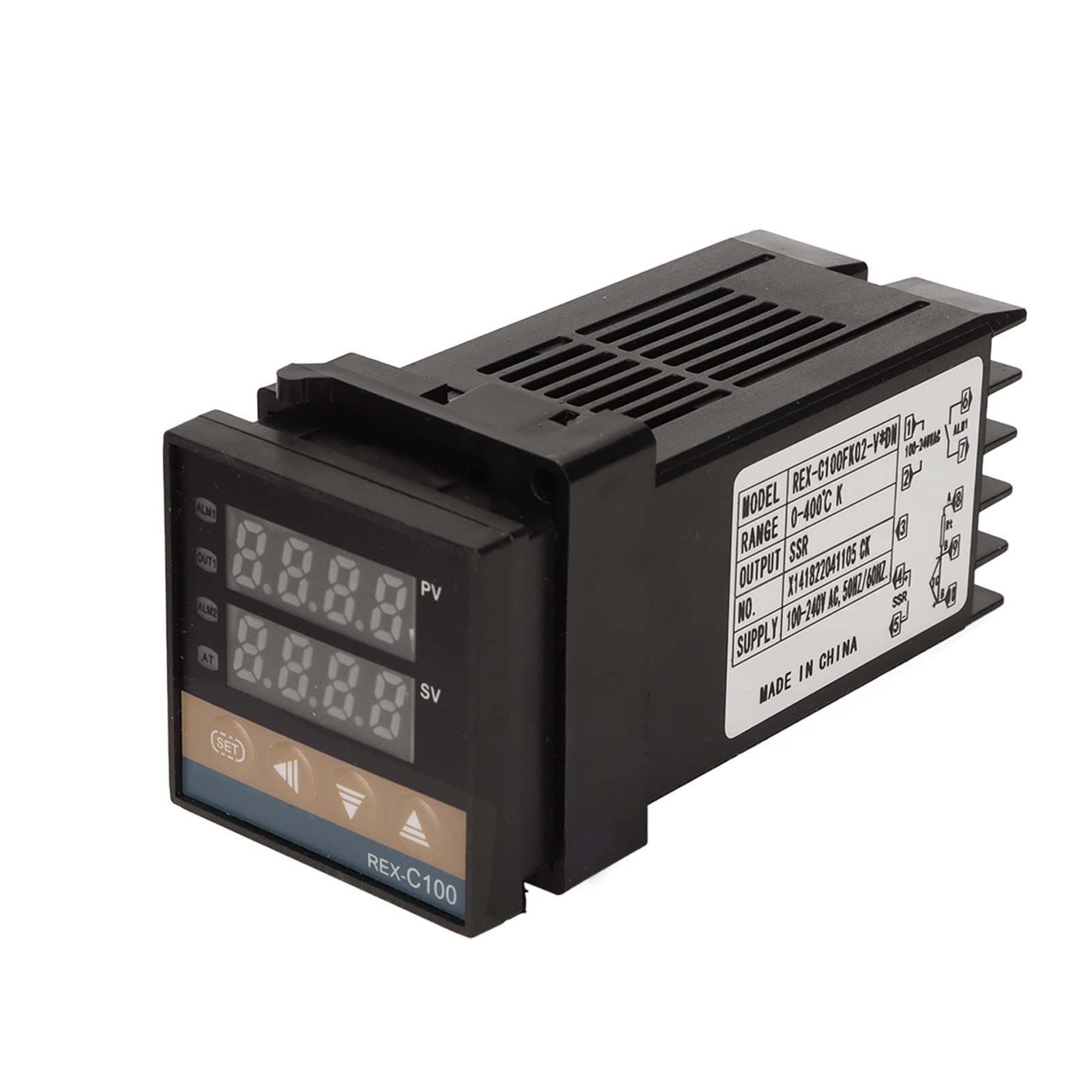 Kit de contrôle de température pour ferme, thermostat 100-240 V ...