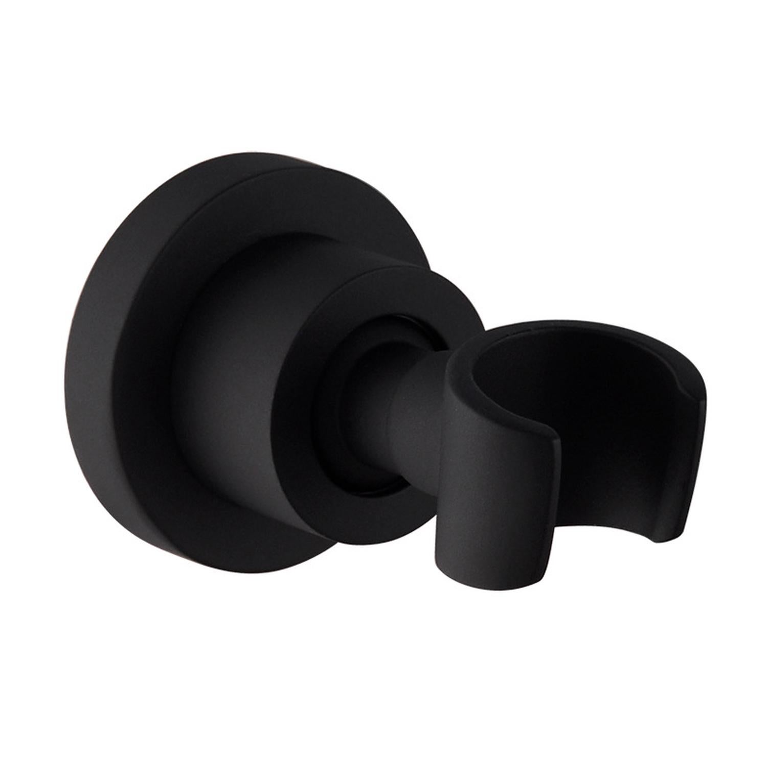 Support de Pommeau de Douche Support Douche Noir en Acier Inoxydable ...