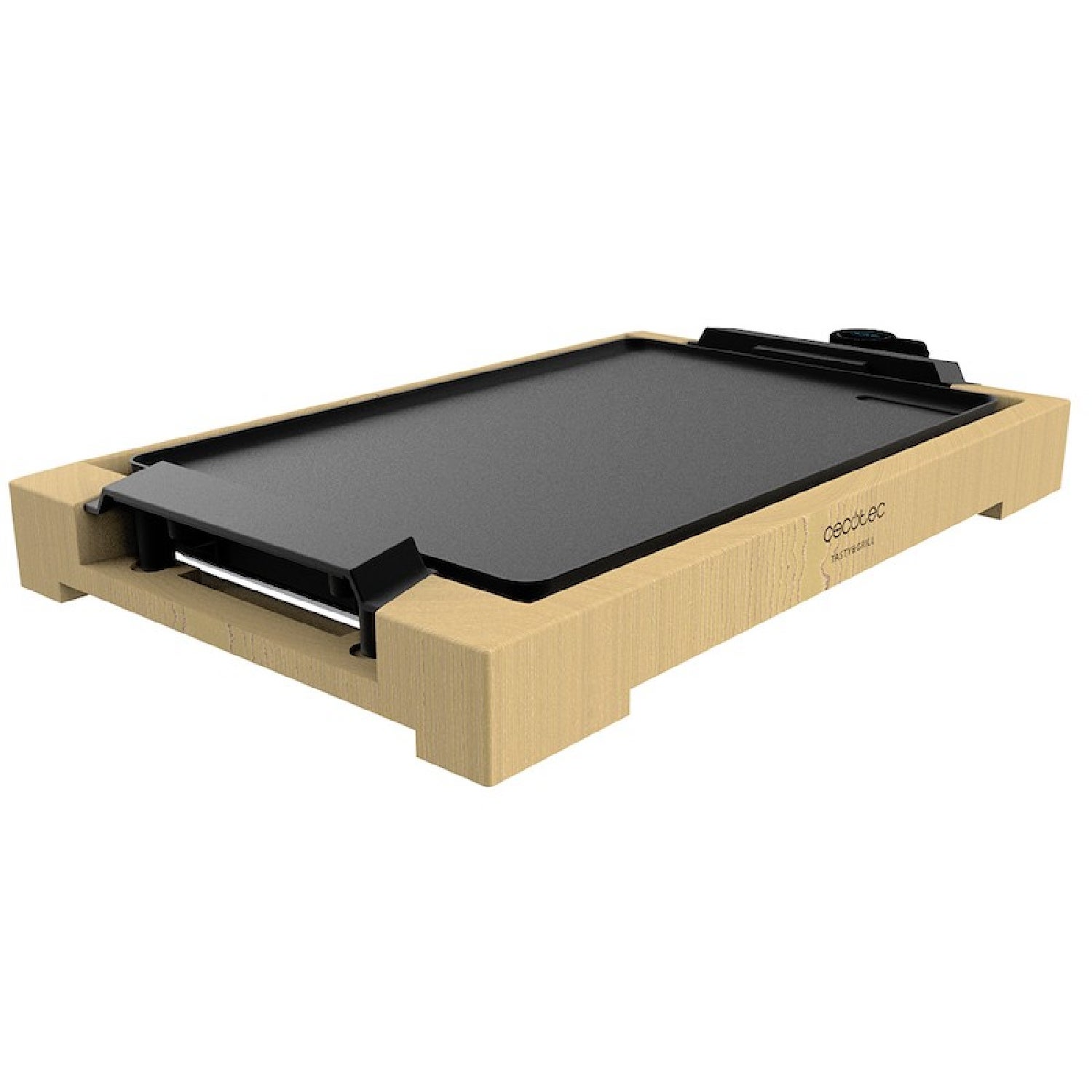 Cecotec Plancha de Asar eléctrica Tasty&Grill 2000 Bamboo. 2000 W ...