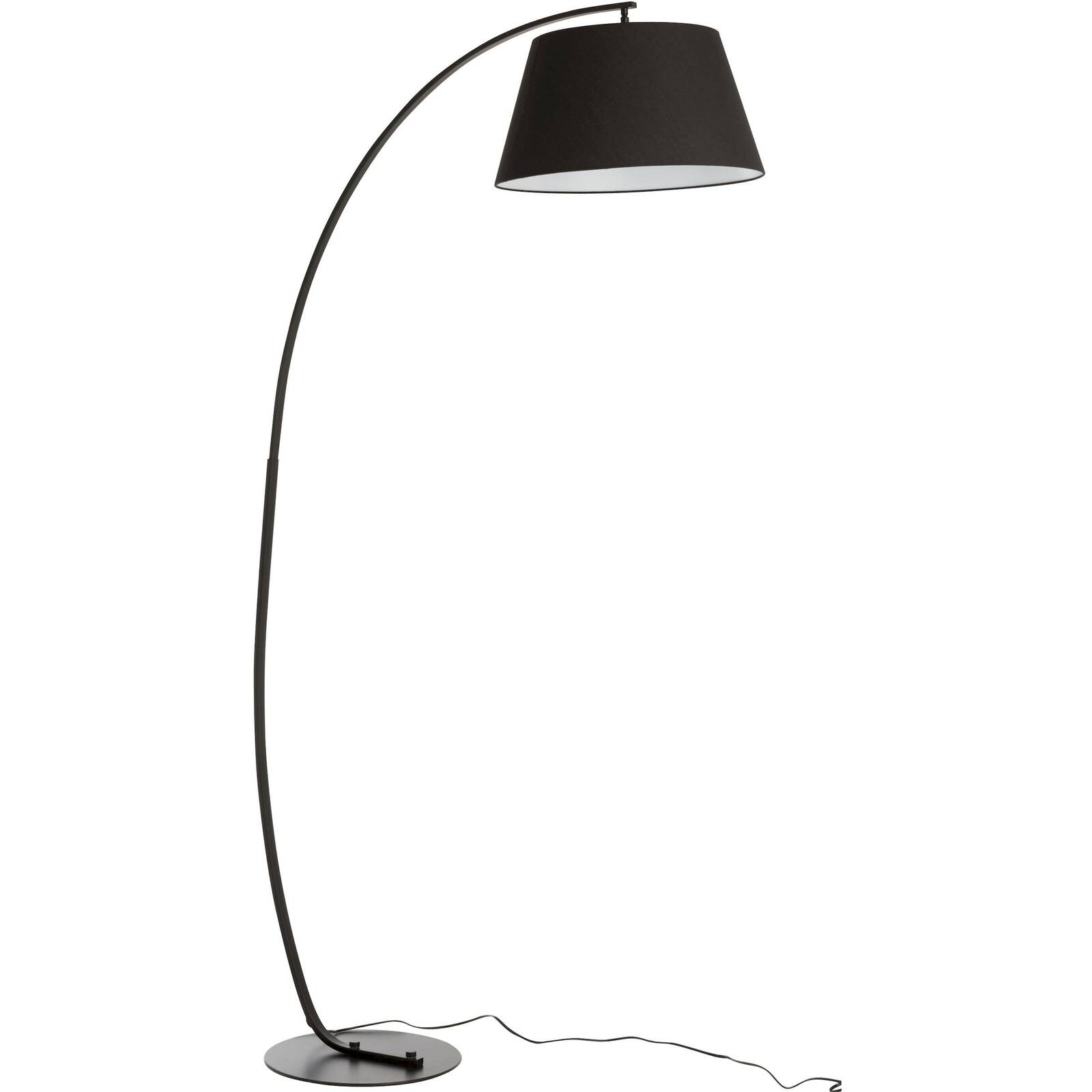 Lampadaire metal birkenhead 106 x 56 x 188 cm Noir | Leroy Merlin