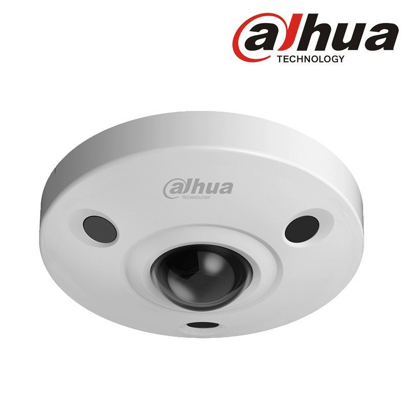 Caméra de surveillance IP dôme vue panoramique 360° POE 4K 12MP blanche ...