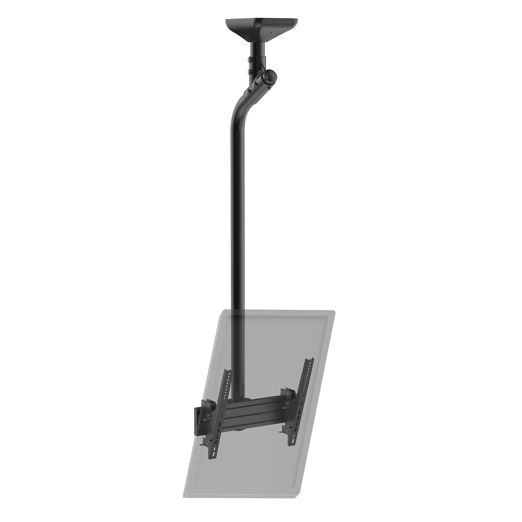KIMEX - Support TV plafond inclinable 1 écran portrait 43''- 75 ...