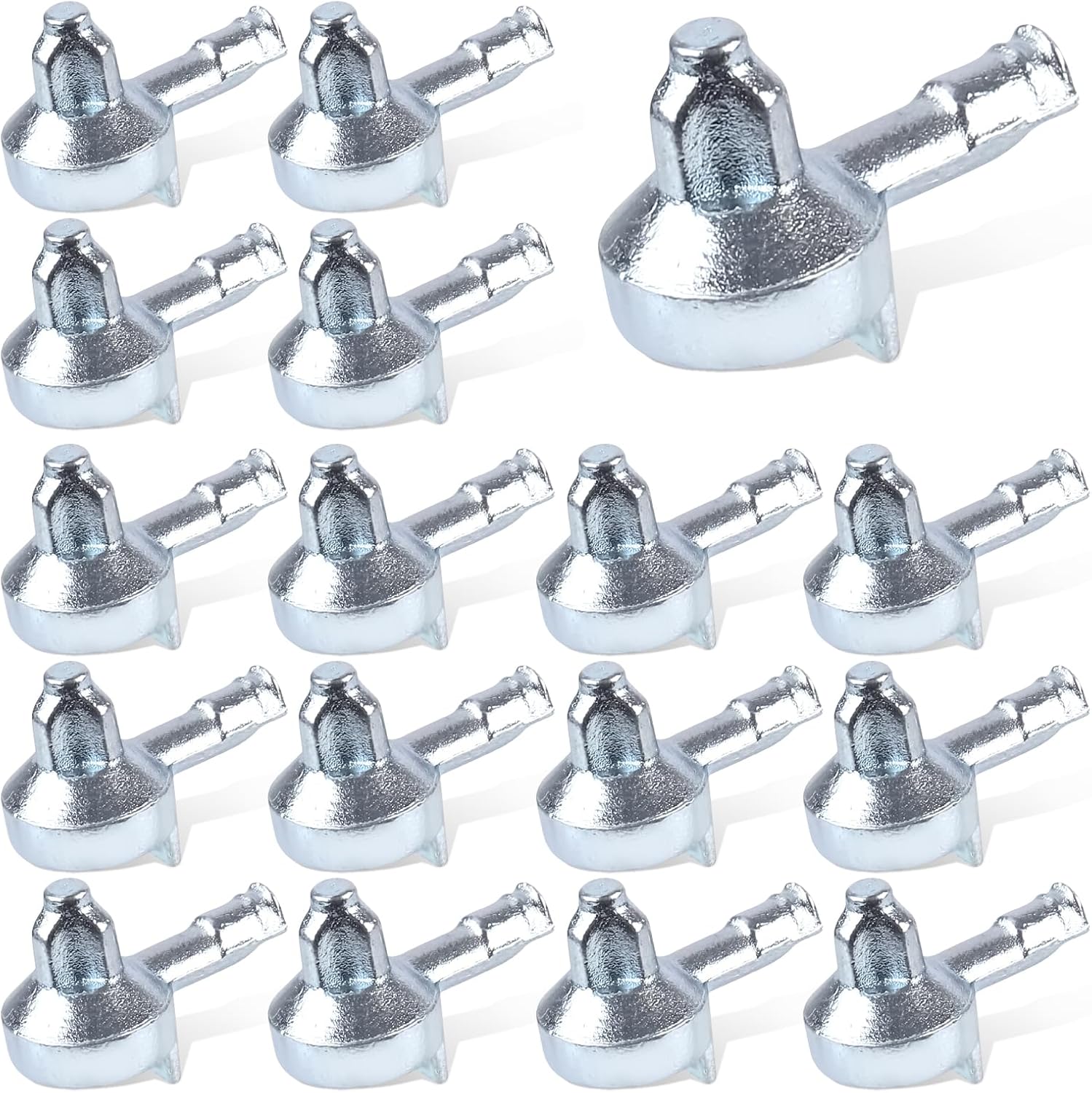 Confezione da 16 pioli di supporto per mensole, pioli in lega di zinco ...