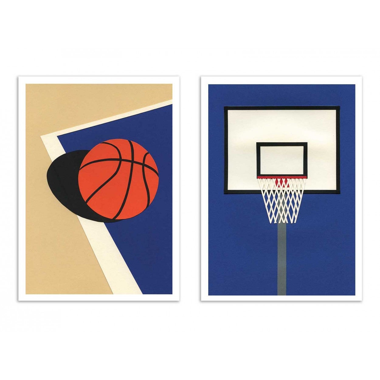 2 Art-Posters 30 x 40 cm - Duo Oakland Basketball Team - Rosi Feist ...