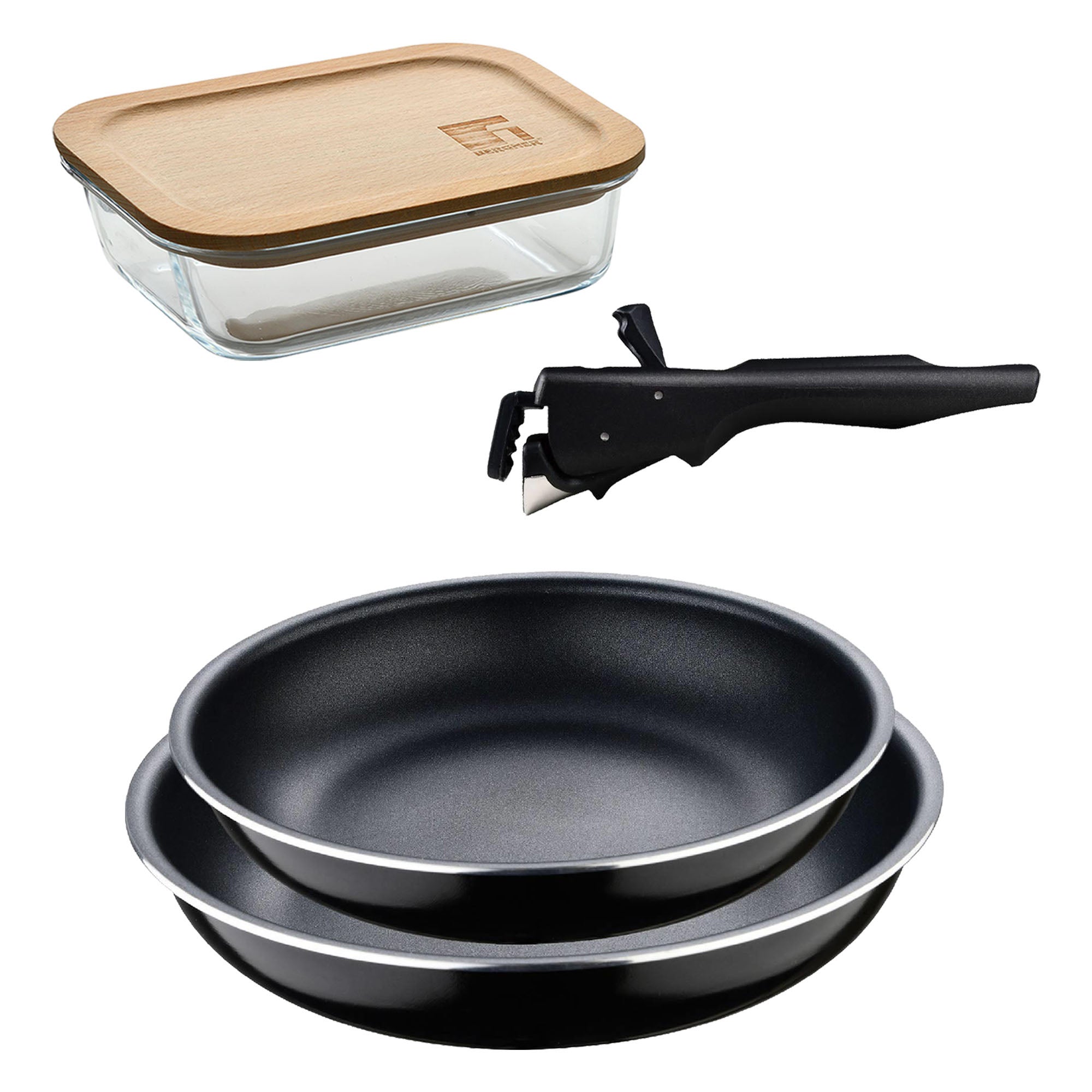 Poêles à frire hermétiques et compatibles induction Click&Cook Ø22×26cm ...
