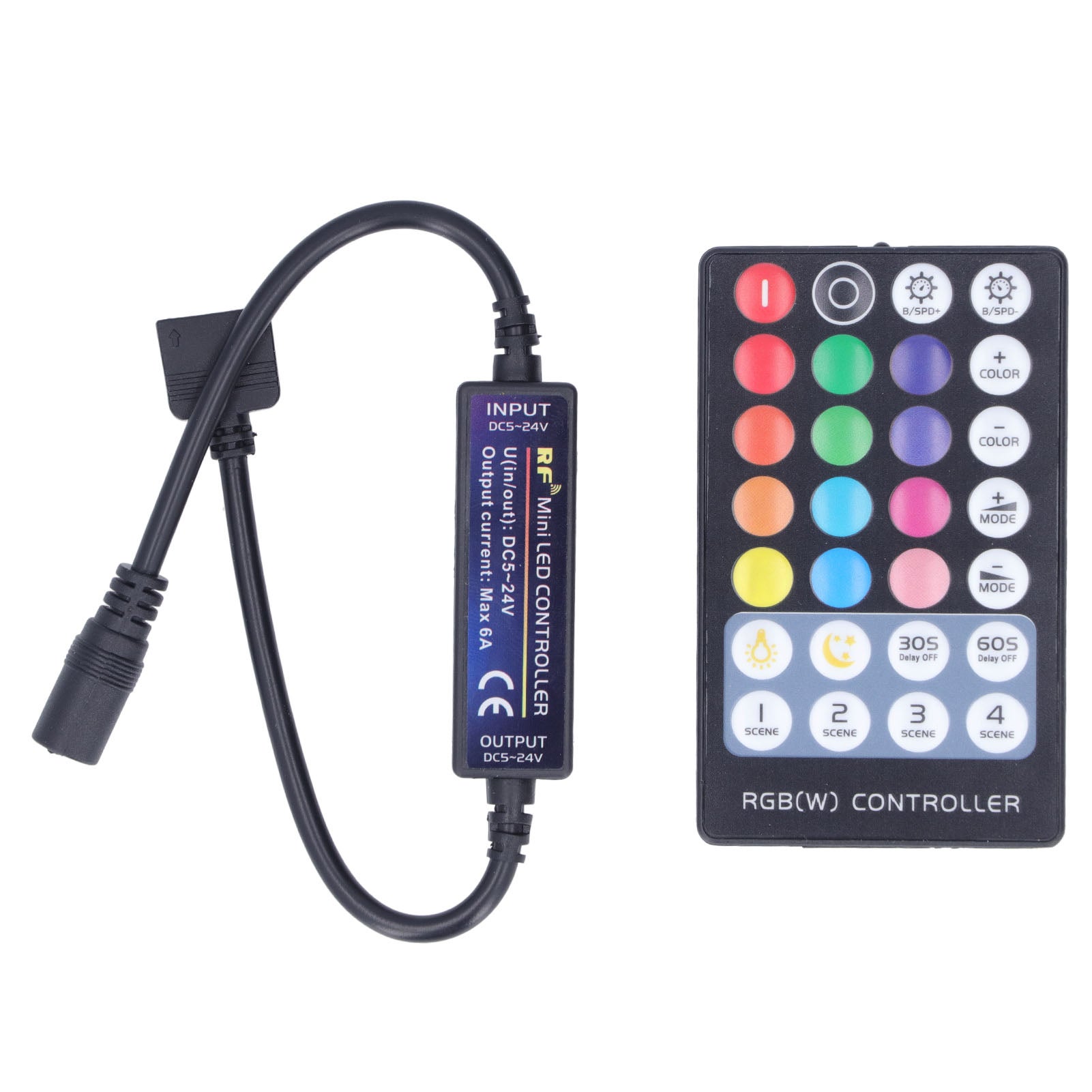 LED contrôleur RF mini RGBW LED USB Lamp Strip Full Touch Remote ...