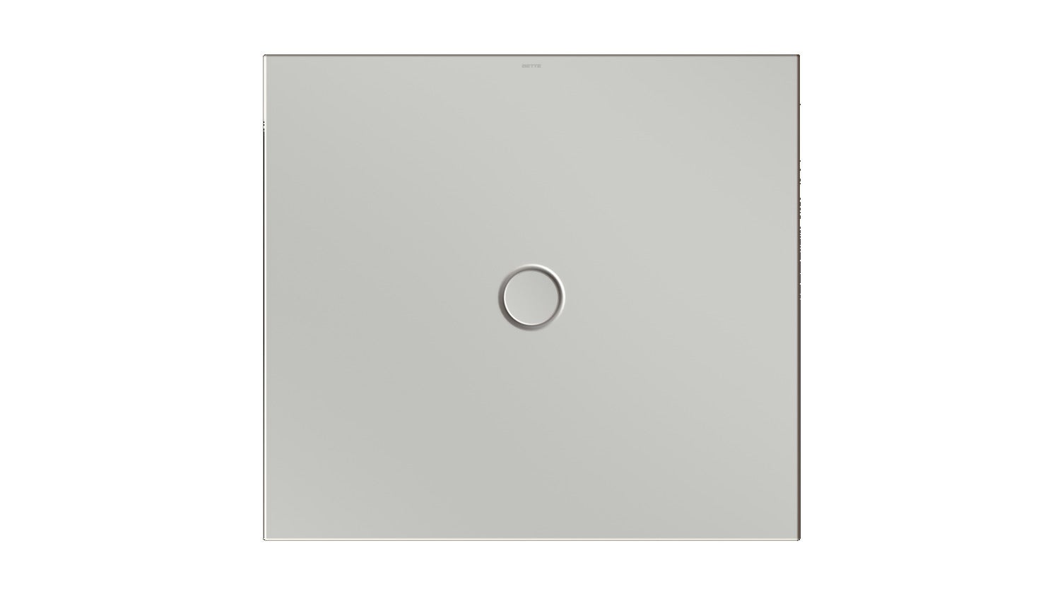 Plato de ducha BetteFloor con soporte mínimo y GlasurPlus, 110x100cm ...