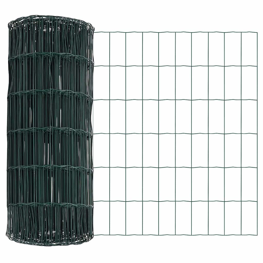 Clôture Euro Green 0,8 x 25 m en fer revêtu de PVC - COMFORTXL | Leroy ...
