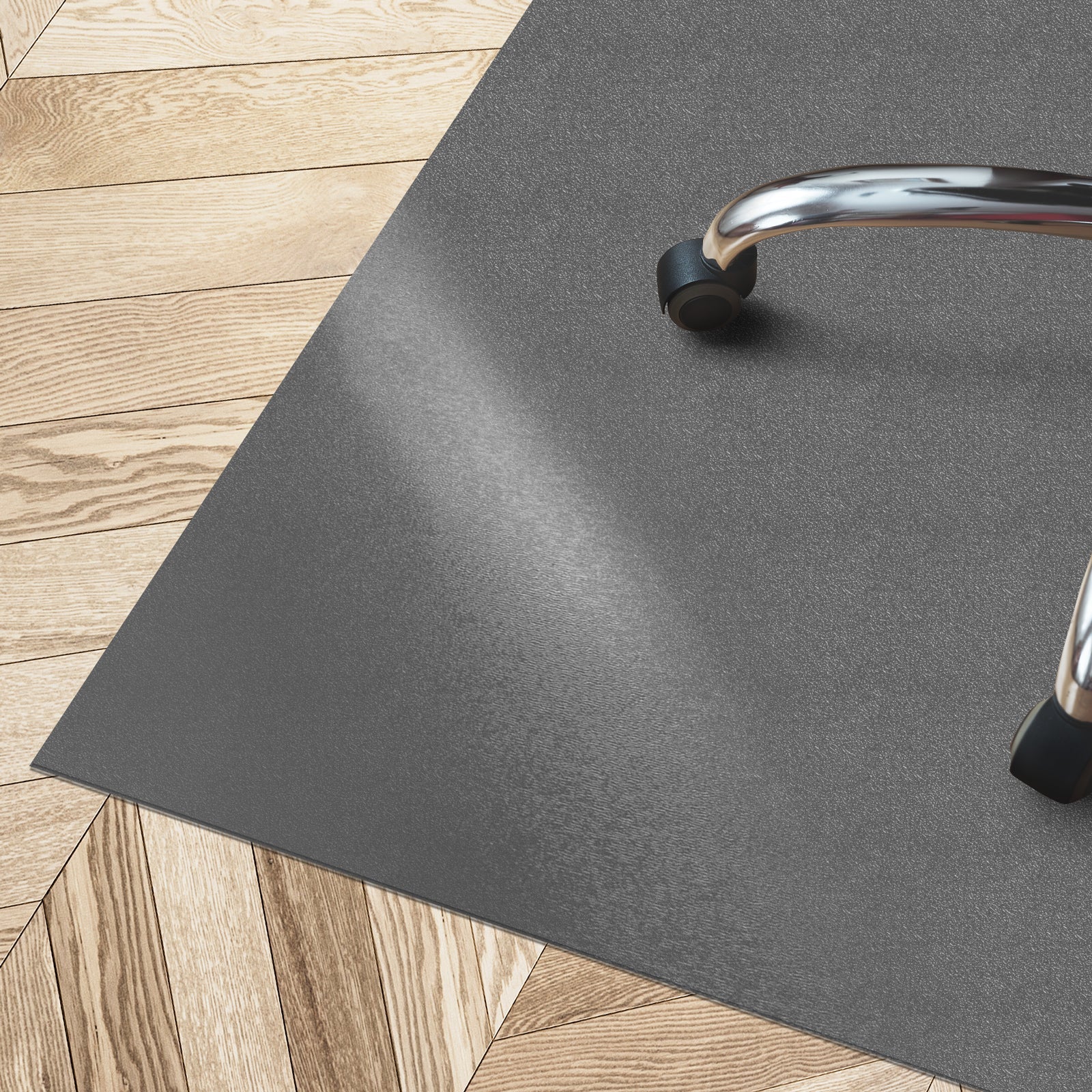 KARAT >Tapis de protection des sols avec bord biseauté Kleopatra Gris ...