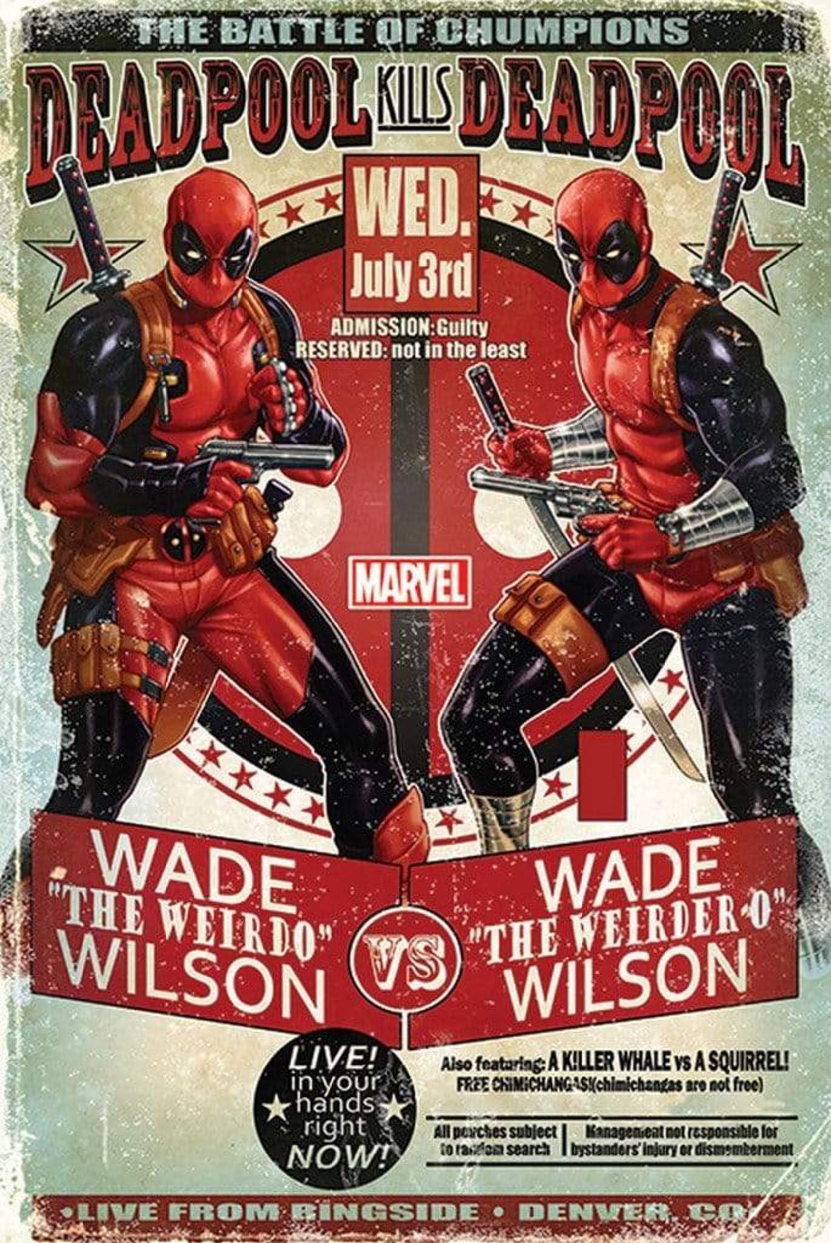 Poster Deadpool - Wade vs Wade 61x91.5cm | Leroy Merlin