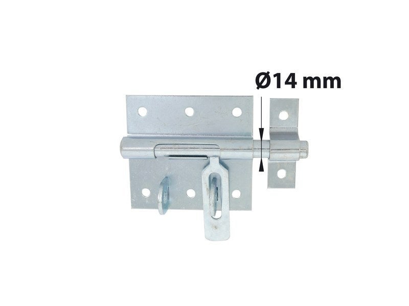 Candado para puerta con cerradura de palanca y placa de cierre Afbat ...