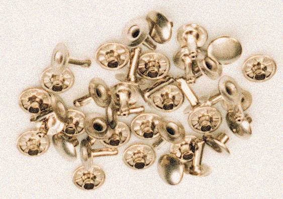 RIVETS MÂLES ET FEMELLES SC NICKEL 033 DE 50 PCS | Leroy Merlin