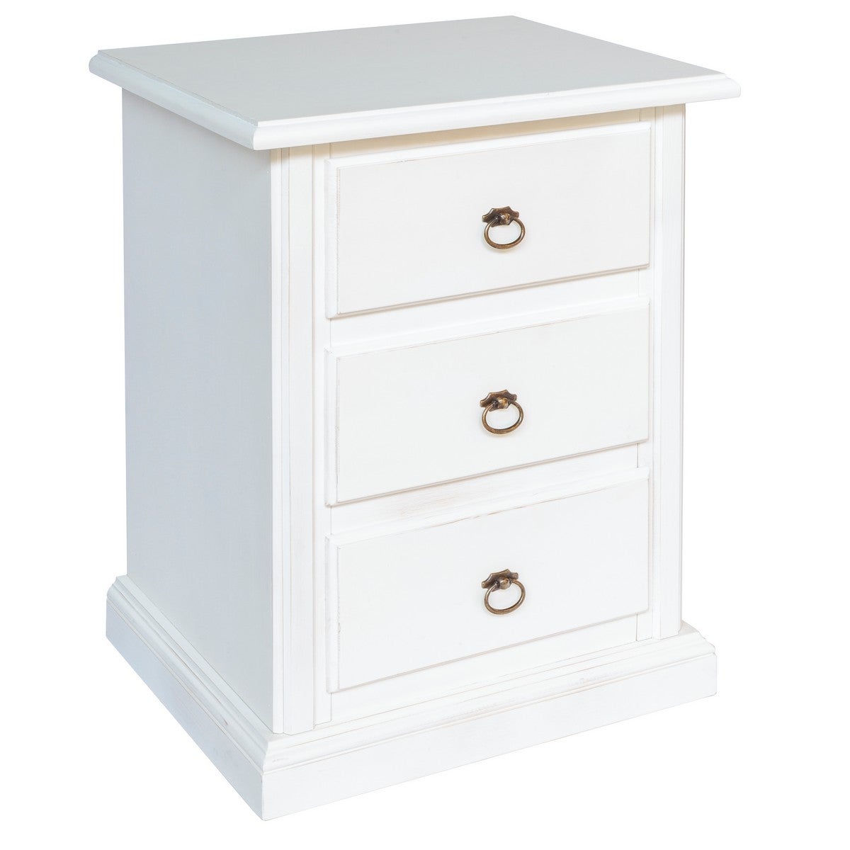 Comodino Luisa, Legno, Bianco, EPIKASA | Leroy Merlin