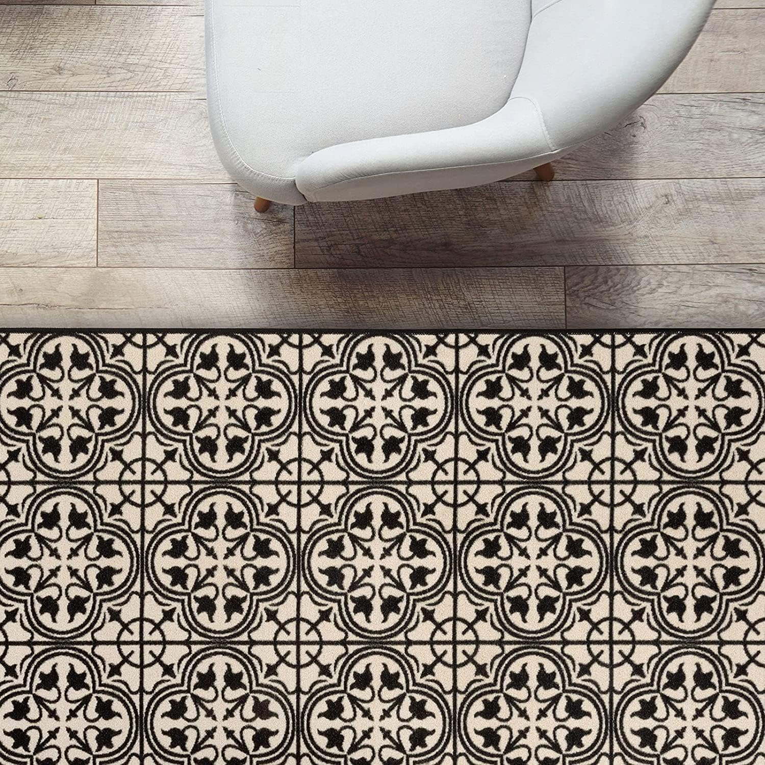 Tapis de couloir à boucle fine, Galway, 80 x 700 cm | Leroy Merlin