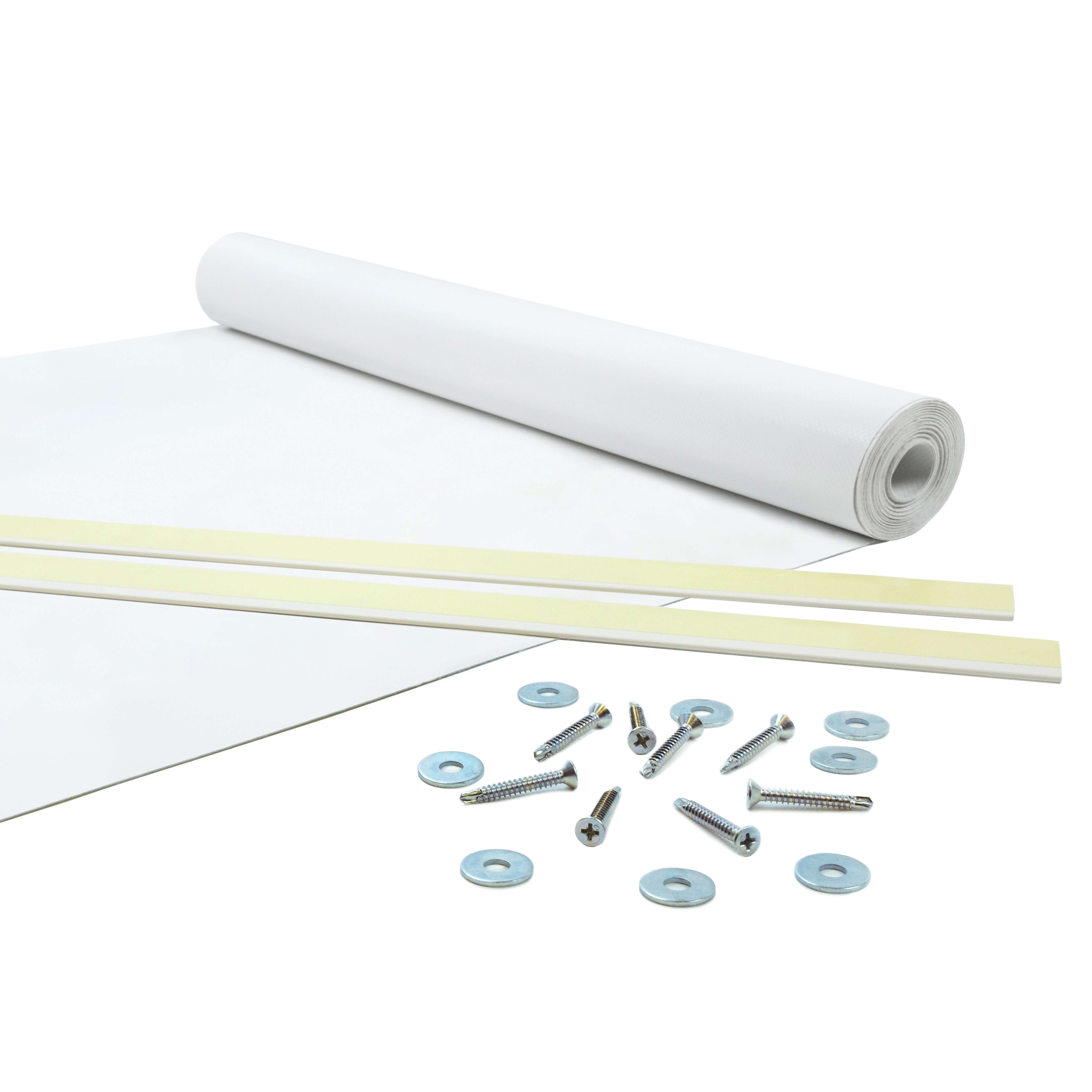 Fasce in PVC Pieno per copertura ad onda di Gazebo e Pergola - Telo ...