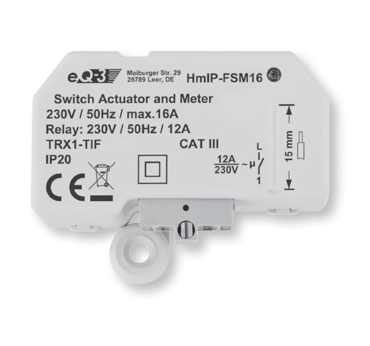 EQ-3 Homematic IP HmIP-FSM16 - Schalta | Leroy Merlin