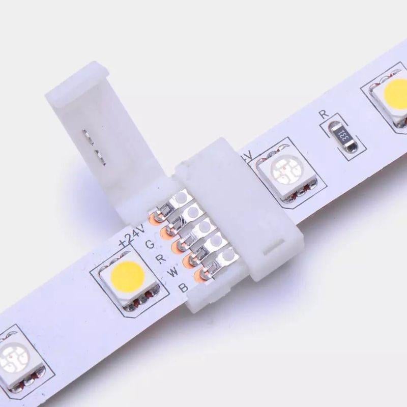 Connecteur pour Ruban LED RGBW 10mm - SILAMP | Leroy Merlin