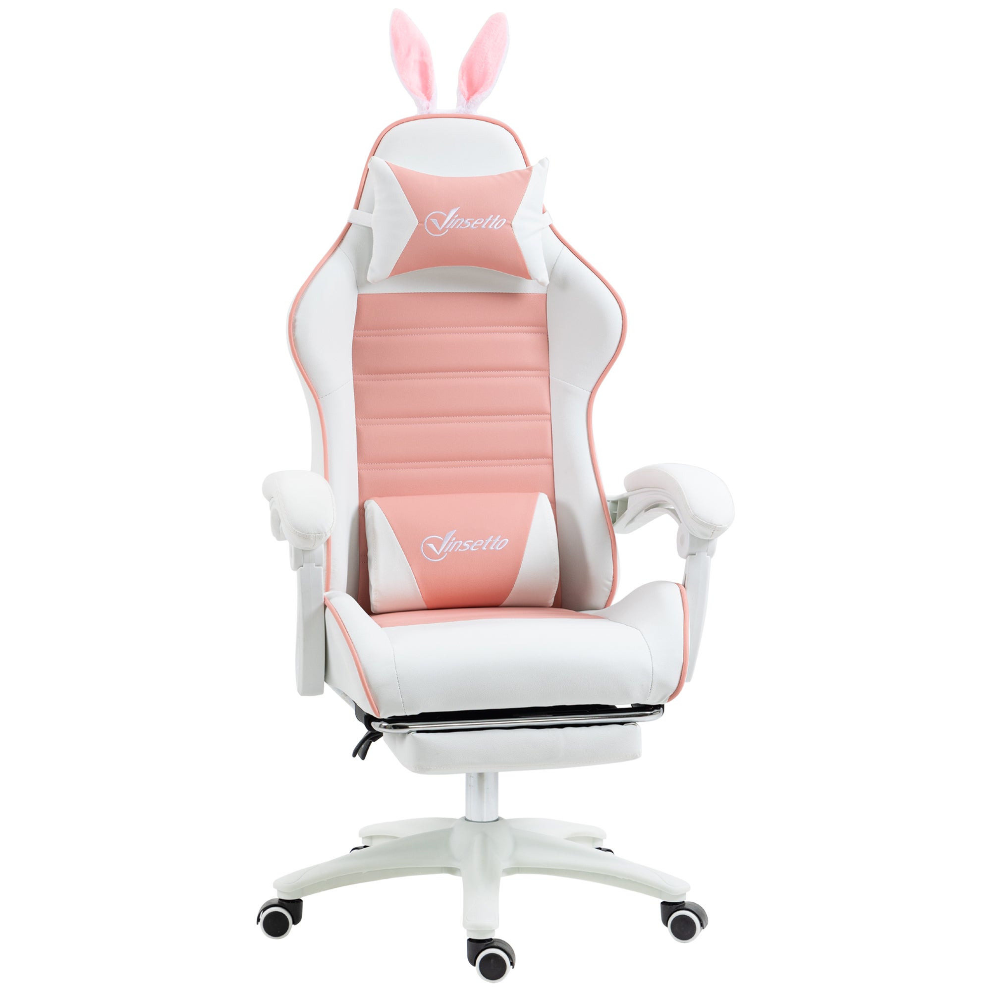 Silla Gaming Ergonómica con Orejas de Conejo, Inclinable 135 ...