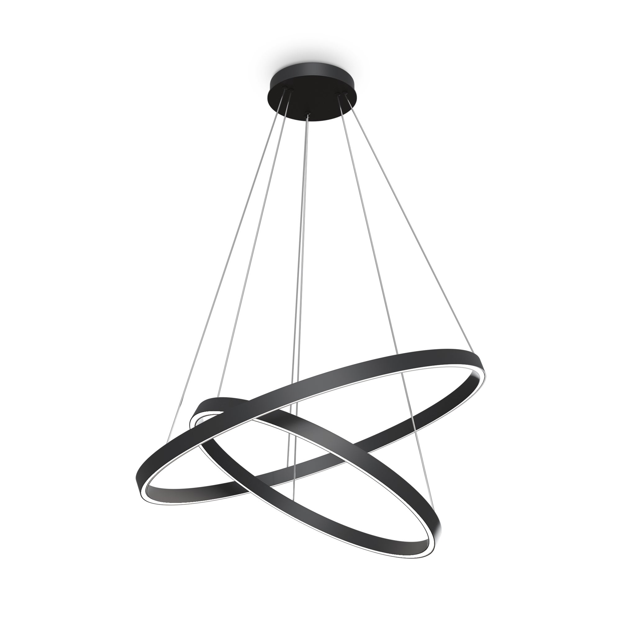 Suspension Design, Lustre LED, Style Moderne, rond, Armature en Métal ...