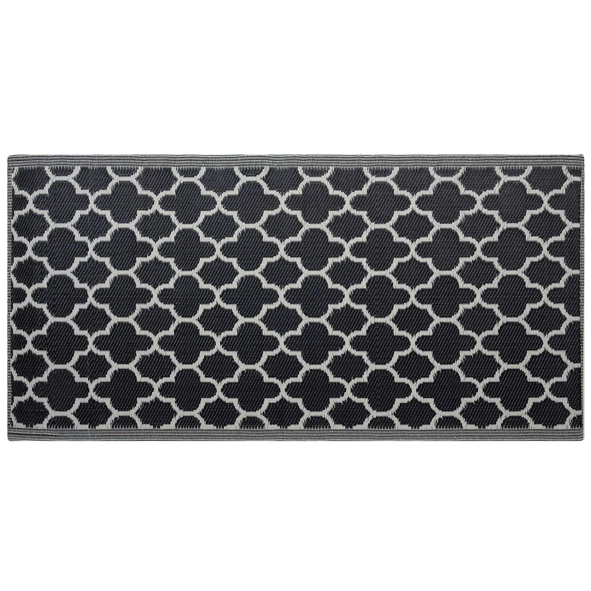 Tapis d'extérieur noir 90 x 180 cm SURAT | Leroy Merlin