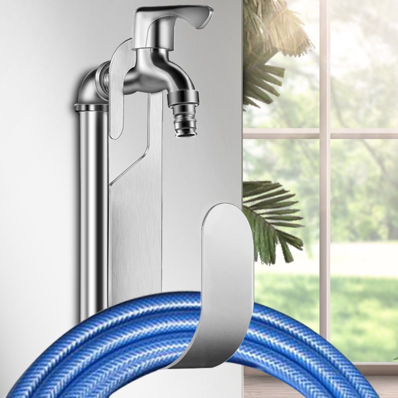 Crochet pour robinet, Support pour tuyau de jardin, Porte-tuyau ...