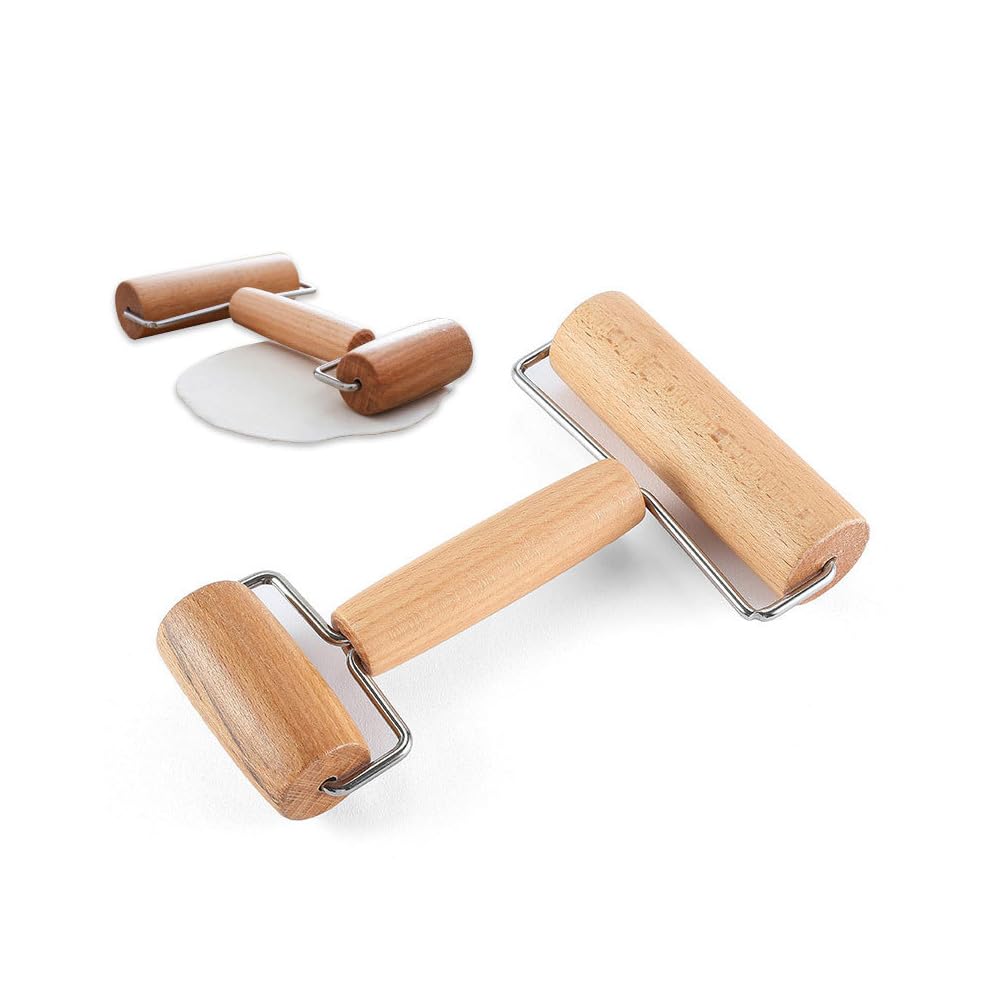 Rodillo pequeño para amasar, rodillo de masa en forma de T, rodillo de ...