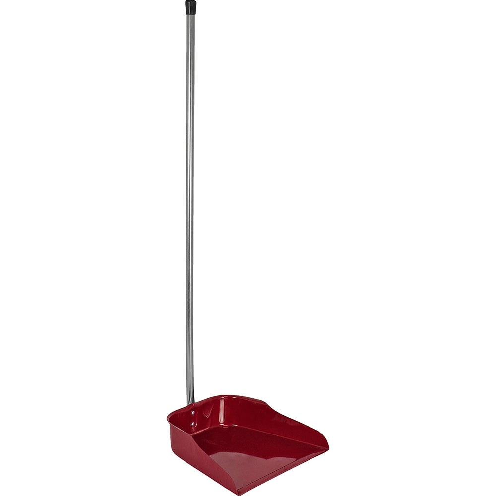 Recogedor polvo acero lacado - 75 cm - Rojo | Leroy Merlin