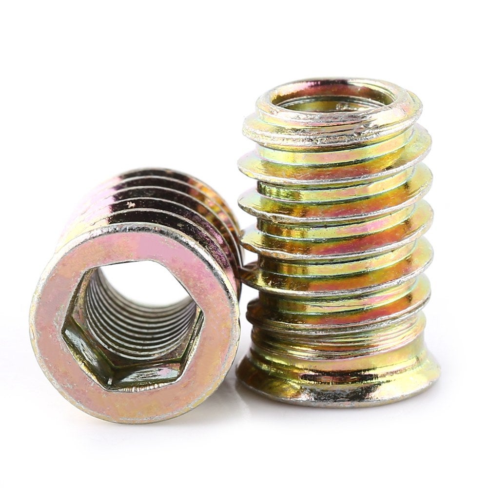 Inserti filettati esagonali M8×20 mm – Acciaio carbone zincato per ...