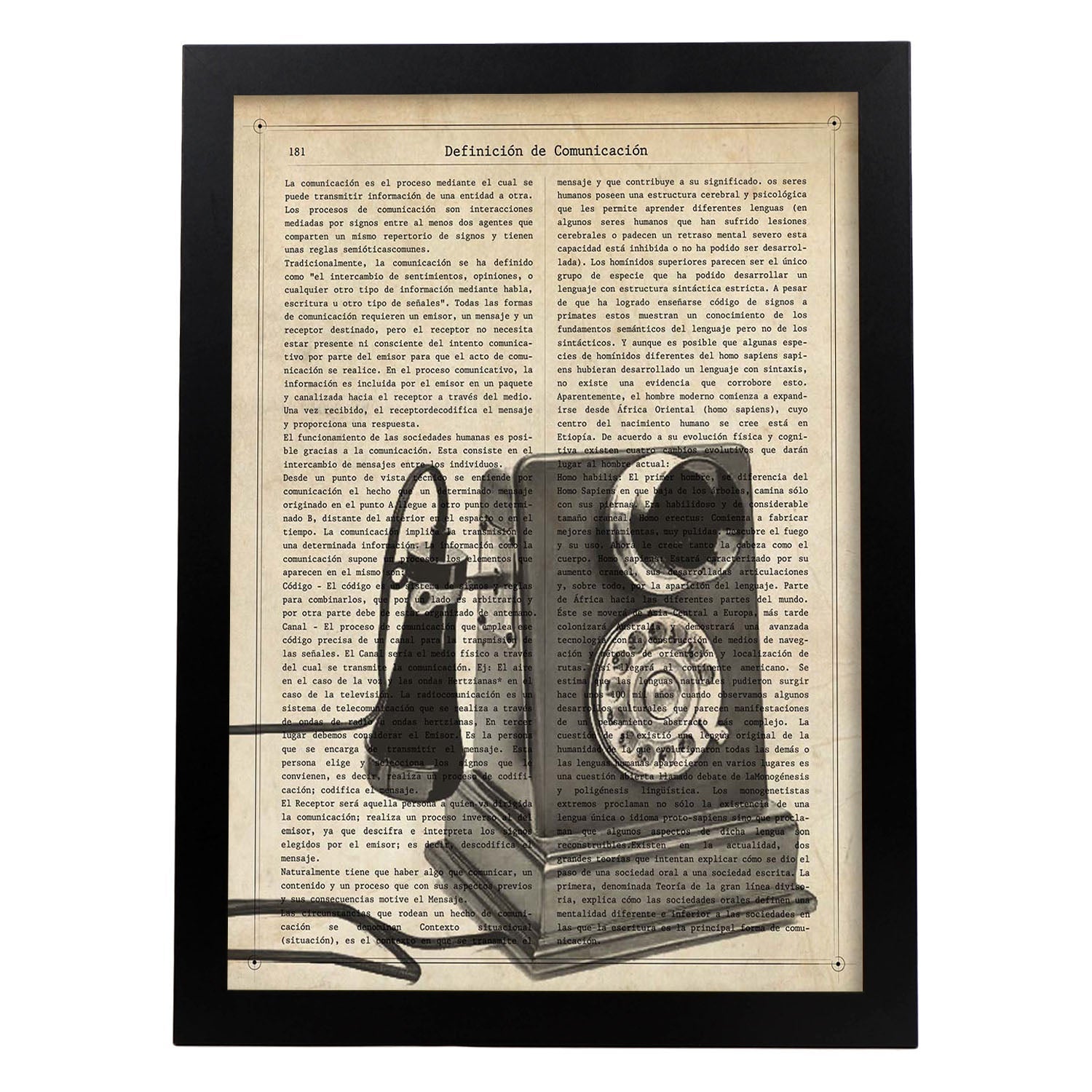 Affiche Téléphonique Avec Cadran. Lamms Vintage Pour Affiches Avec ...