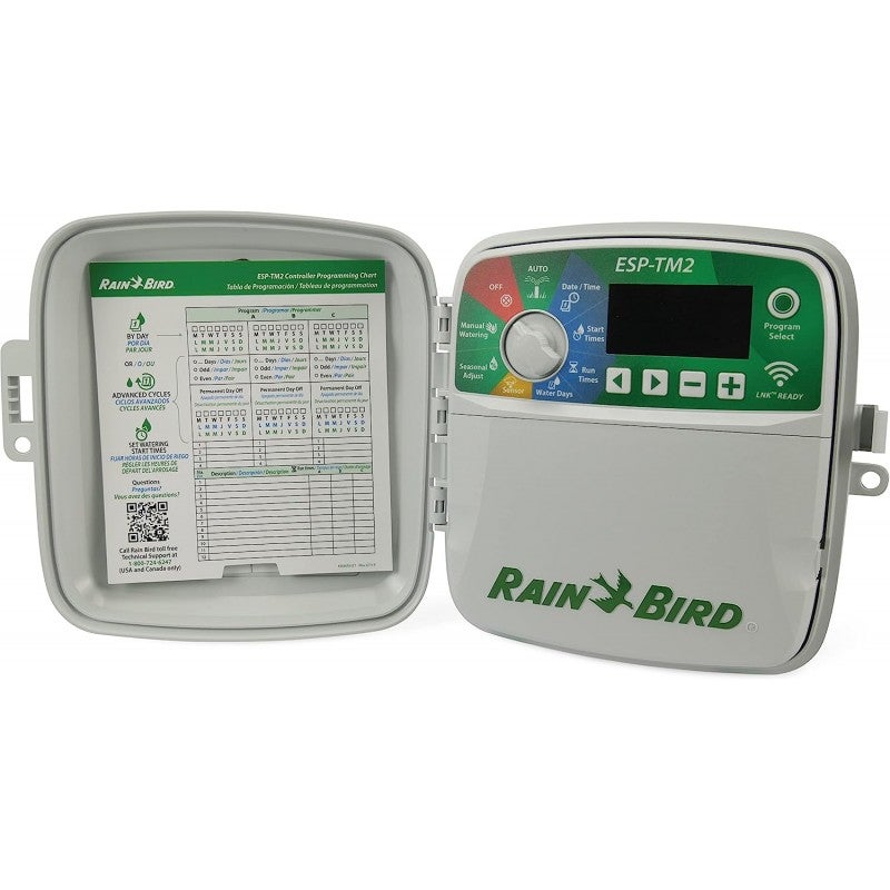 Programmateur d'arrosage de extérieur Rain Bird ESP-TM2, 6 zones d ...