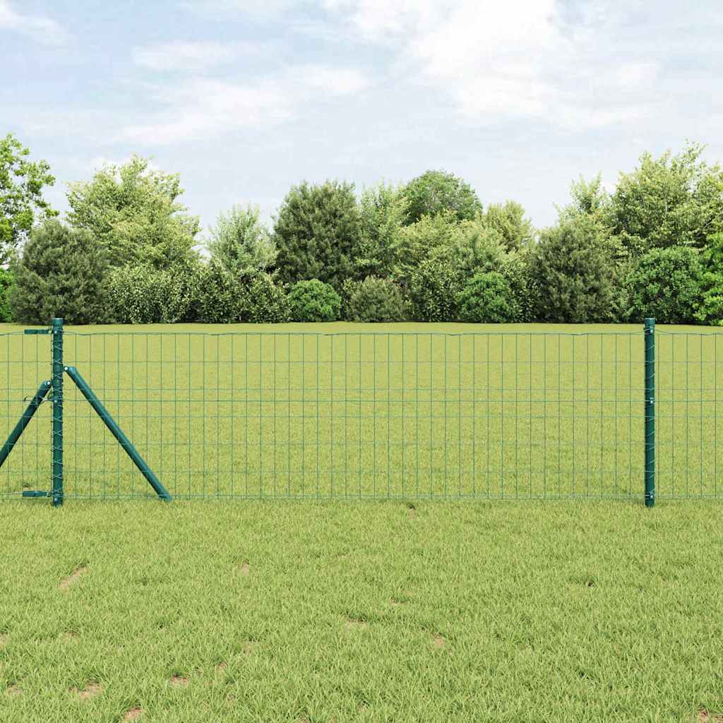 Clôture Euro Vert 0,4 x 50 m Fer revêtu de PVC | Leroy Merlin
