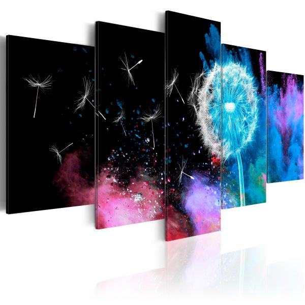 Tableau Fleurs Colour of Gentleness 200x100 cm | Leroy Merlin