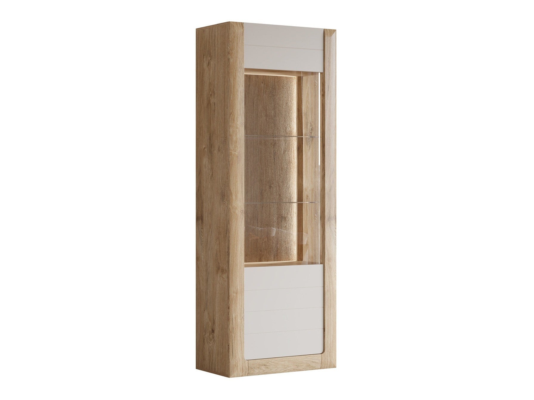 Estantería Sovera 101, Con puertas, Cerrable, MDF, Aglomerado laminado ...