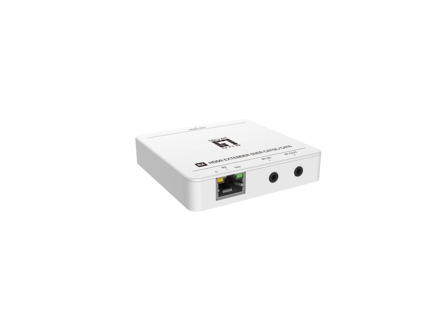 LevelOne HVE-9007 extension audio/video Émetteur et récepteur AV Blanc | Leroy Merlin