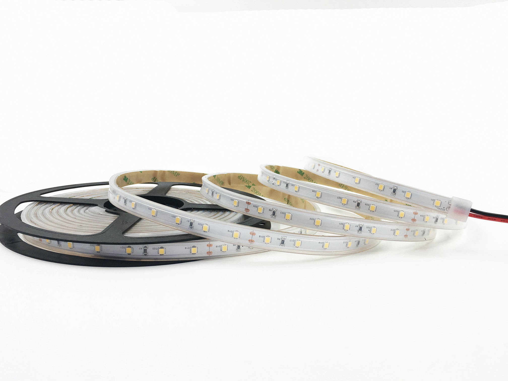 TIRA LED 2835 DC24V EN KAPTON Y SILICONA 60 LED/M 12W/M 1480LM/M 4000K ...