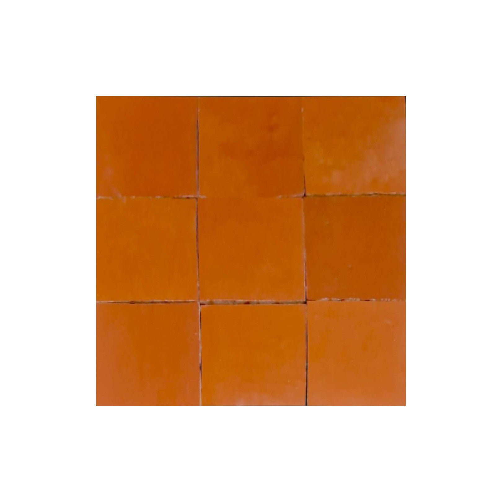 Zellige Marocain traditionnel, véritable, artisanal 10x10cm ép. 1,2cm ...