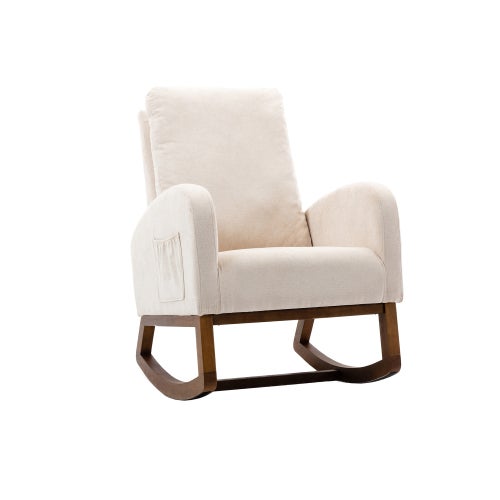 Rocking chair mid-century moderne, fauteuil à bascule pour chambre d ...