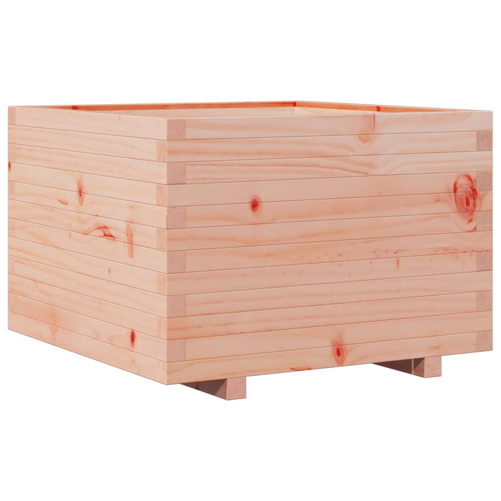 Jardinière | Pot de Fleurs 70x70x49,5 cm bois massif douglas CFW47119 ...