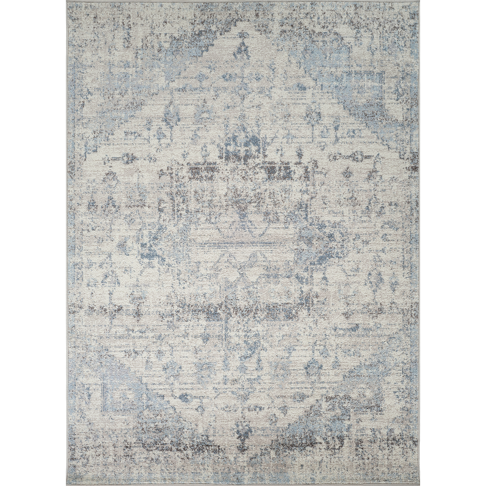 LIVABLISS Alfombra Vintage Oriental Marfil/Azul 200x275 cm Lya | Leroy ...