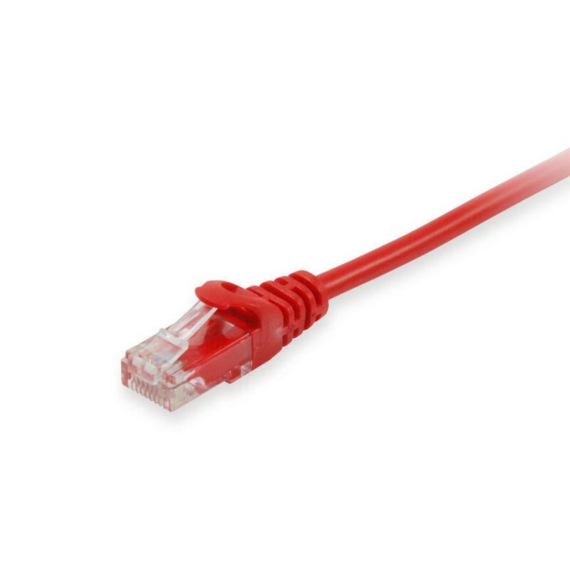 Equiper c ble r seau cat6a u utp 2xrj45 3,00m rouge lszh | Leroy Merlin