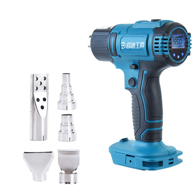 Décapant thermique Makita 18V, pistolet air chaud 550 °C, 2 niveaux ...