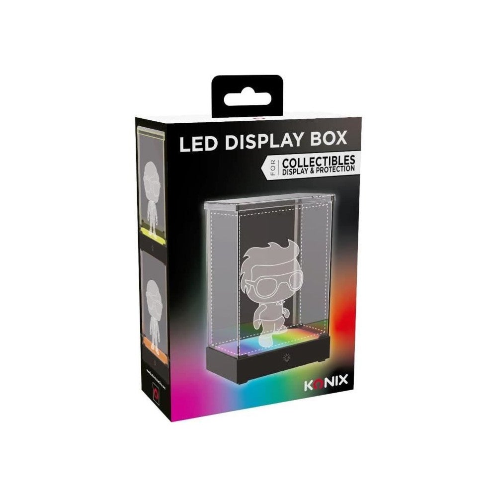 Vitrine LED Display Box pour figurine - KONIX - Compatible Funko Pop ...