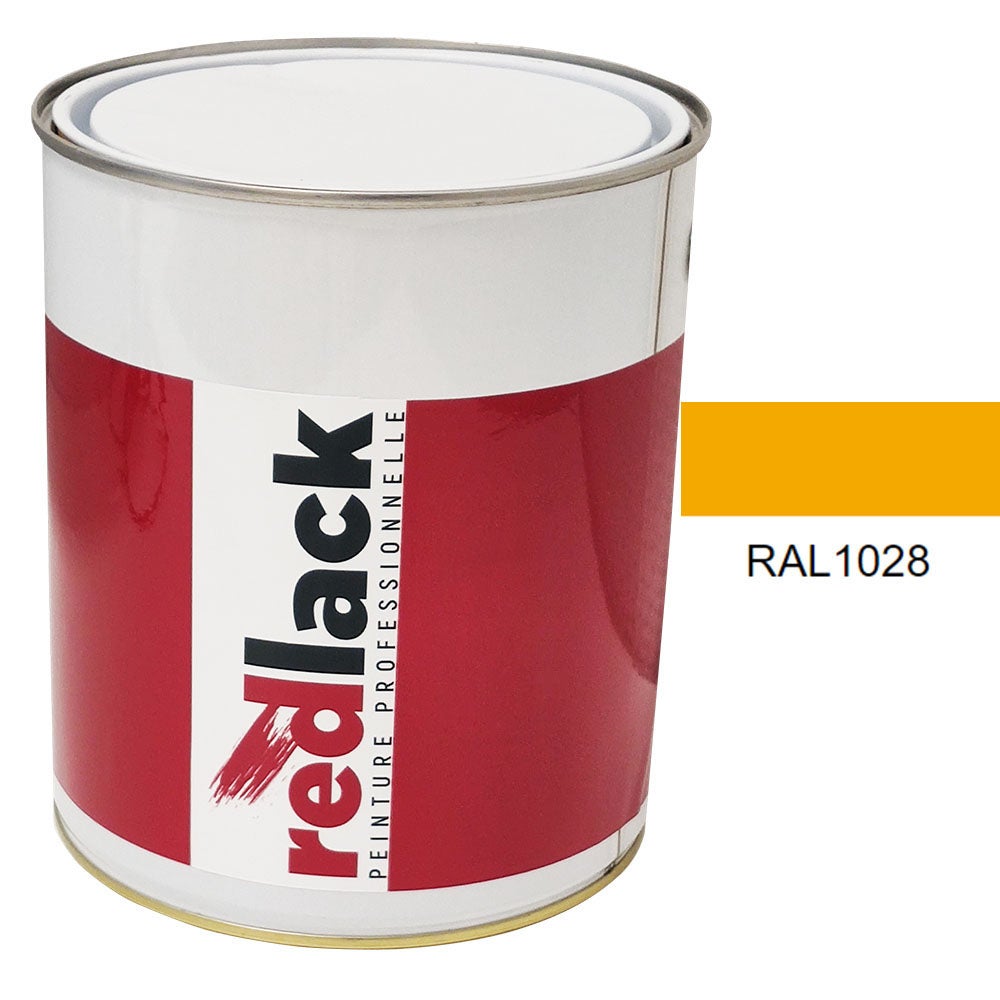 Pintura Amarillo melón RAL 1028 Multisoporte brillo 3L Redlack | Leroy ...