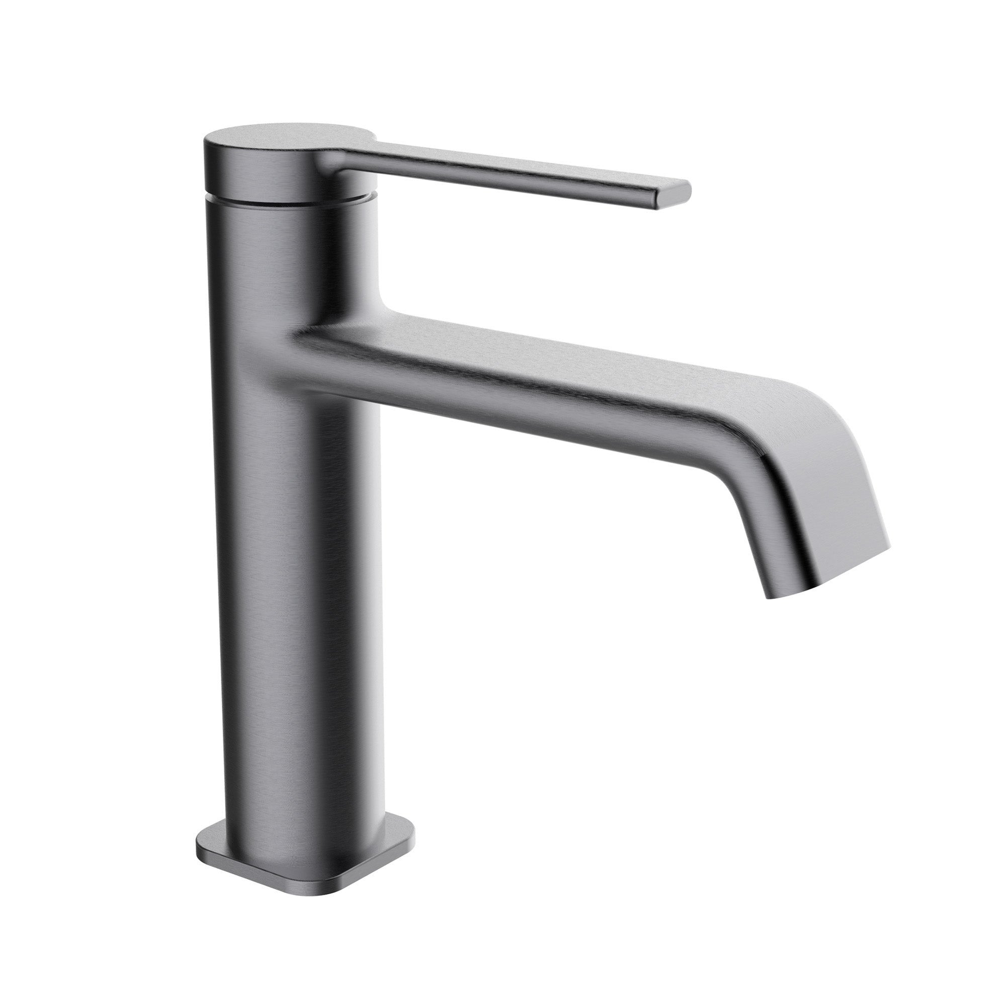 Mitigeur lavabo CLEVER Gamme PRO 105 débit éco 6L mn couleur GUN METAL ...